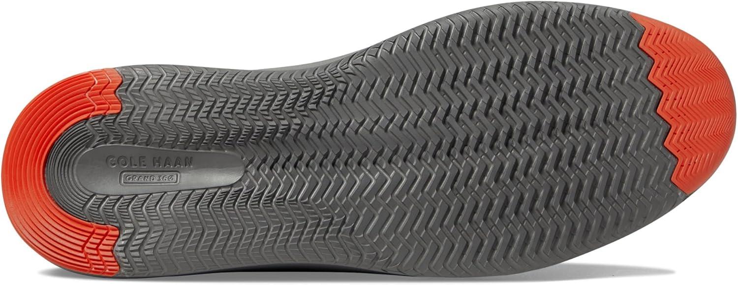 Cole Haan Men’s Grandpro Topspin Sneaker(Tornado/Citrus Red) - Cole Haan