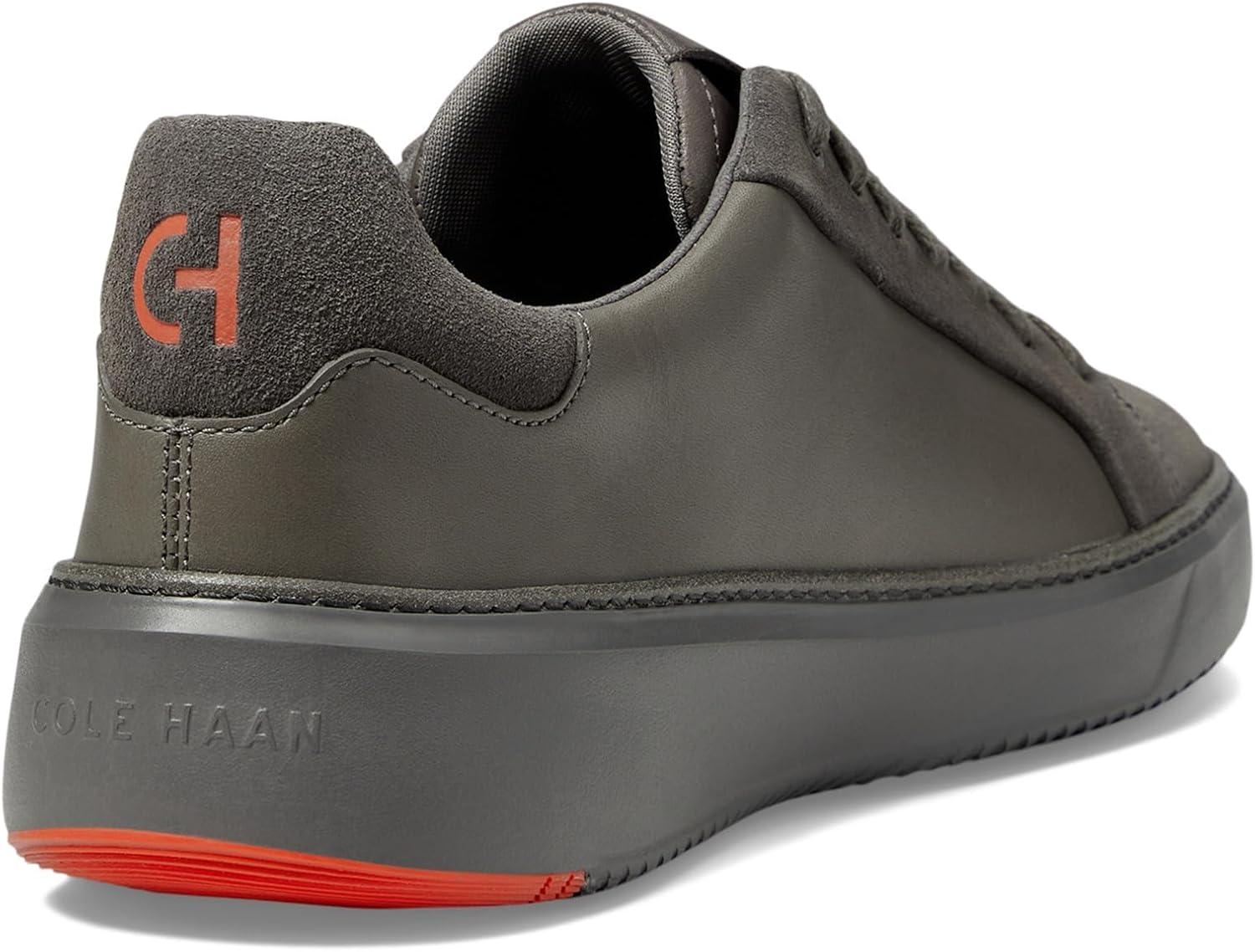 Cole Haan Men’s Grandpro Topspin Sneaker(Tornado/Citrus Red) - Cole Haan