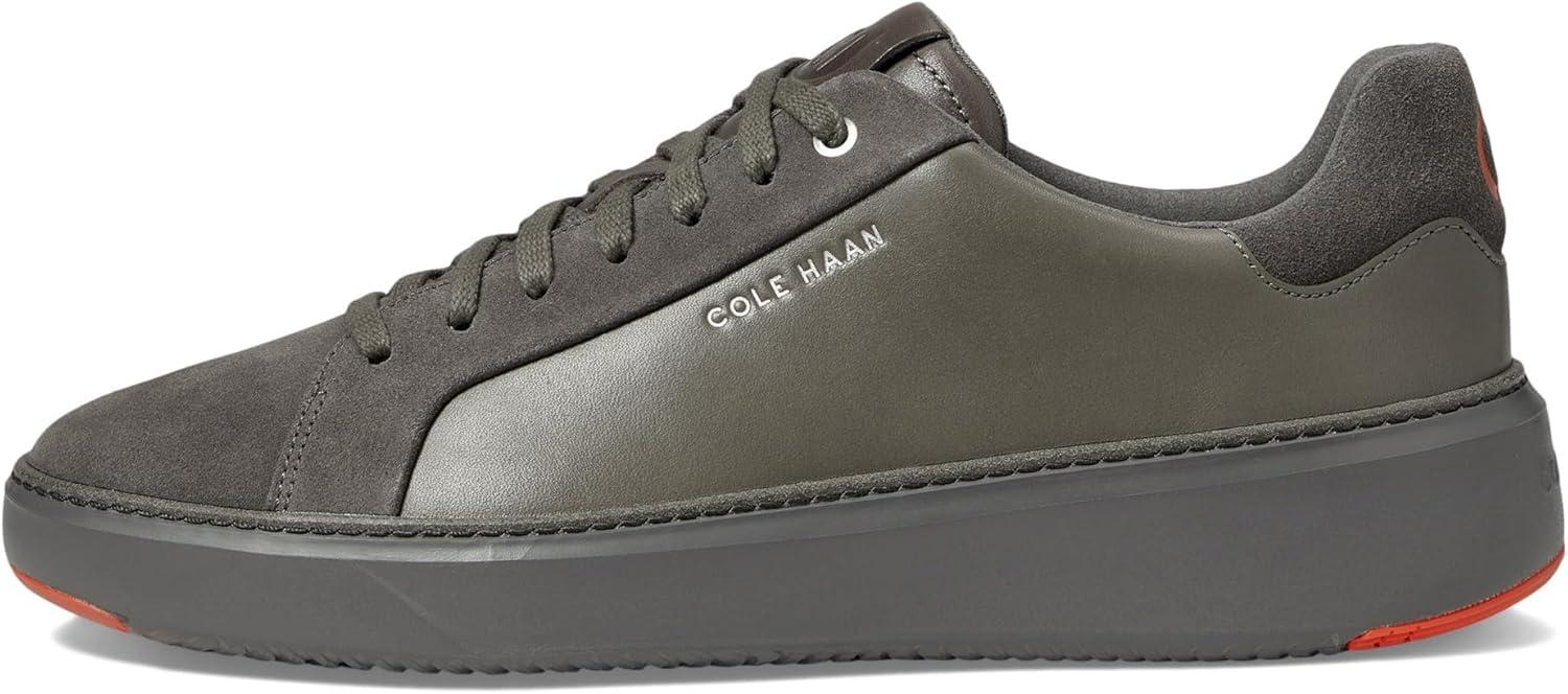 Cole Haan Men’s Grandpro Topspin Sneaker(Tornado/Citrus Red) - Cole Haan